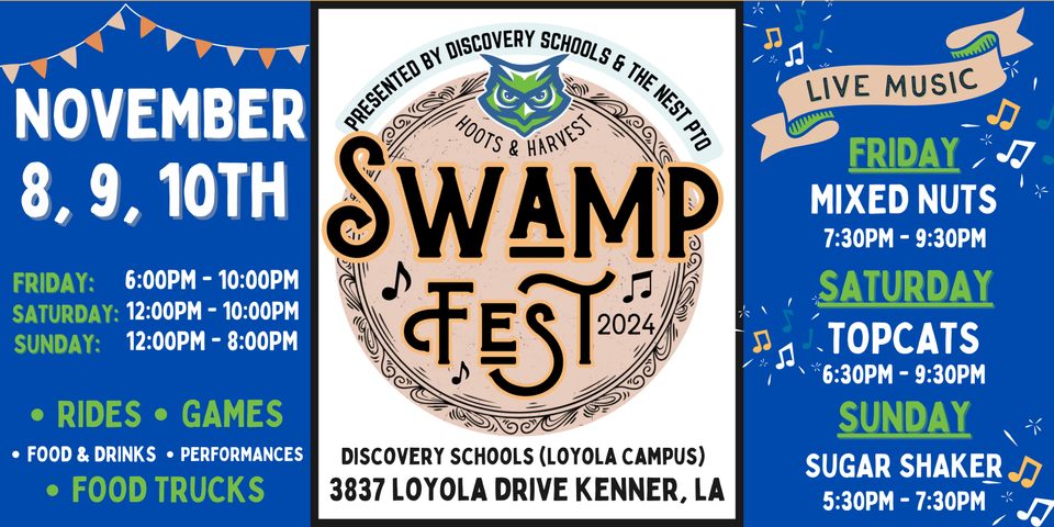 Swamp Fest Volunteer Opportunities